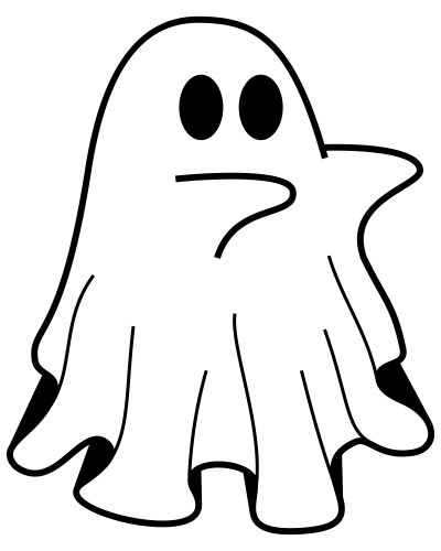 Police cute ghost character cartoon Royalty Free Vector