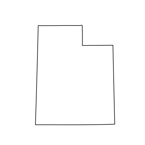 Utah State Map Vector Images (over 1,200)