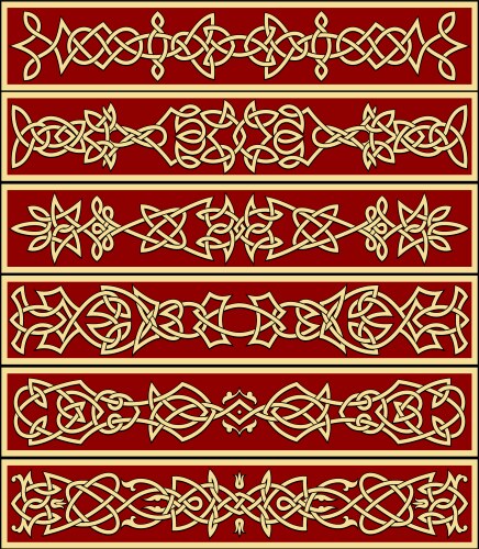 Celtic Border Vector Images (over 7,800)