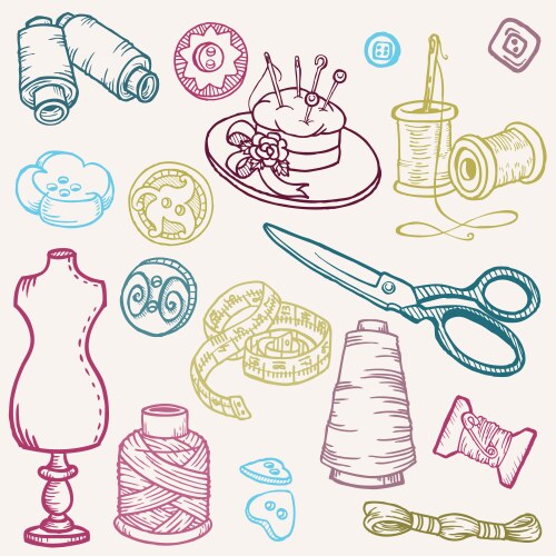 Sewing Vector Images (over 87,000)