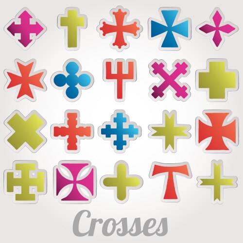 World religion symbol icon set Royalty Free Vector Image World religion symbol icon set Royalty Free Vector Image
