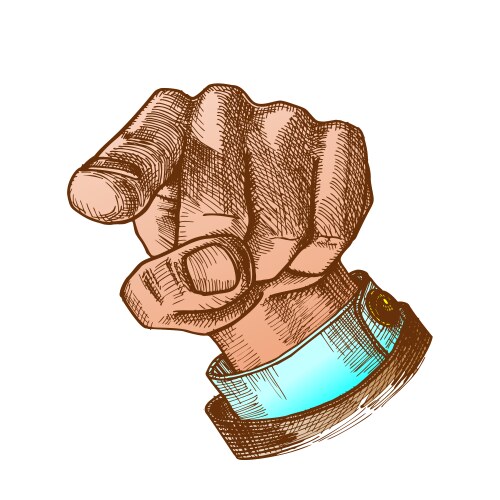 Vintage Pointing Finger Sign Vector Images (over 1,100)