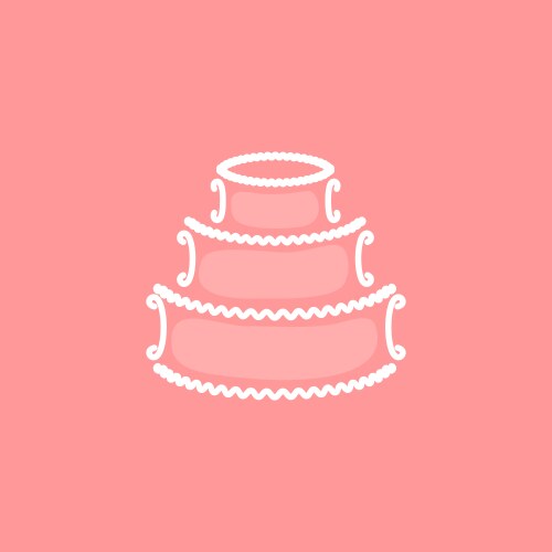 Wedding Cake Design Vector Images (over 39,000)