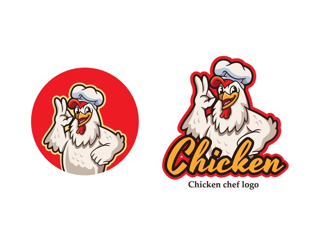 Hot chicken logo Royalty Free Vector Image - VectorStock