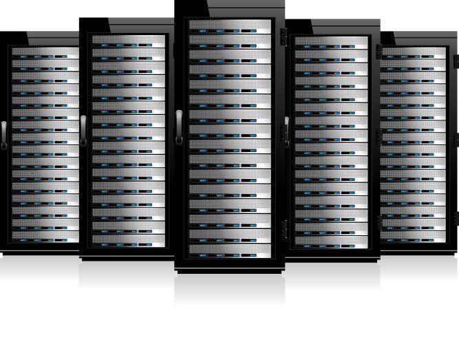 Servers Royalty Free Vector Image - VectorStock