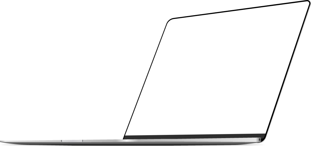 Laptop Side View Vector Images (over 970)
