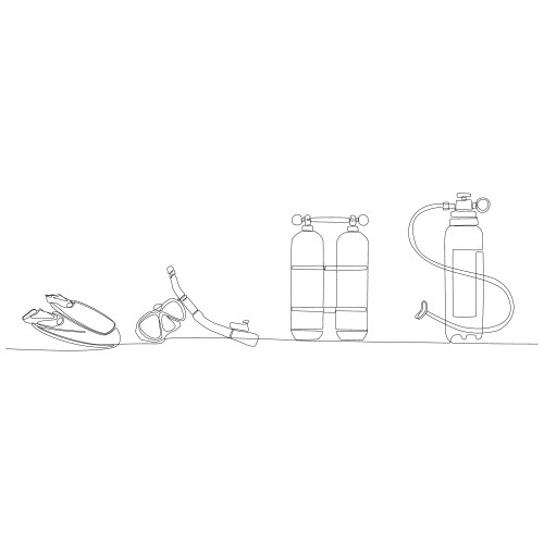 Scuba Diving Drawing Vector Images (over 1,700)