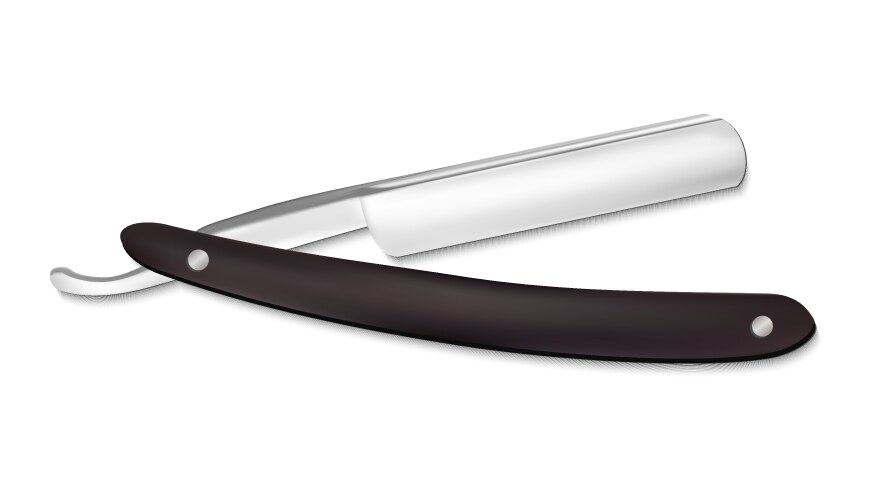 Barber Knife Vector Images (over 3,000)