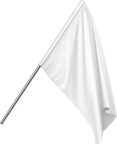 Realistic flag mockup set Royalty Free Vector Image