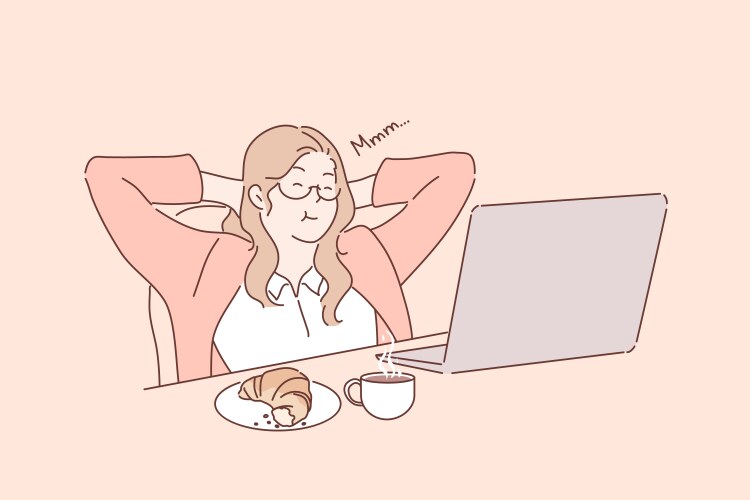 Cartoon Students Eating Lunch Vector Images (over 670)