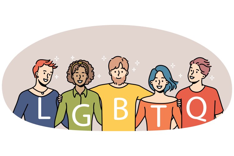 Rehabilitation support community help together Vector Image