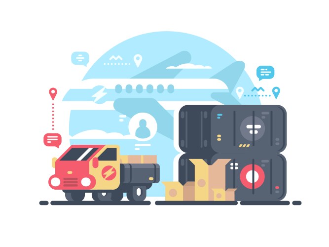 Logistics Vector Images (over 180,000)