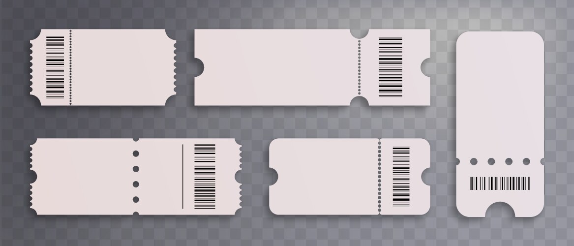 Ticket Shape Vector Images (over 6,800)
