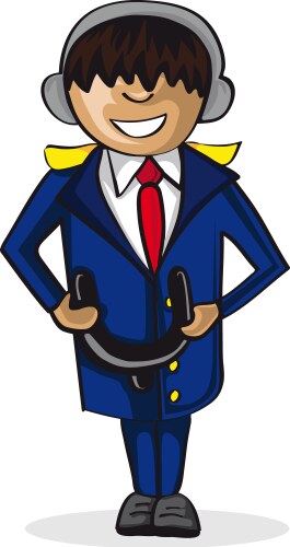 Pilot Cartoon Vector Images (over 11,000)