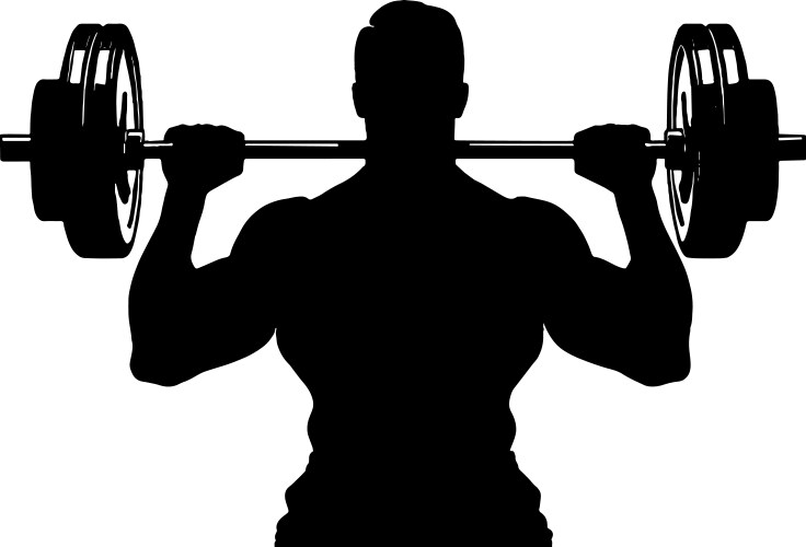 Bodybuilder Lifting Weights Vector Images (over 31,000)