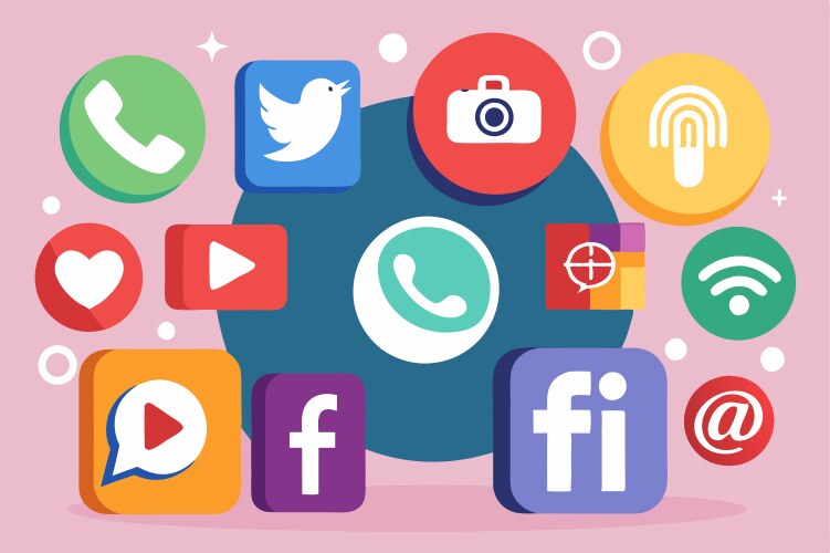 Facebook Icon Color Vector Images (over 1,400)