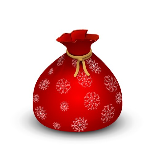 Santas sack Royalty Free Vector Image - VectorStock