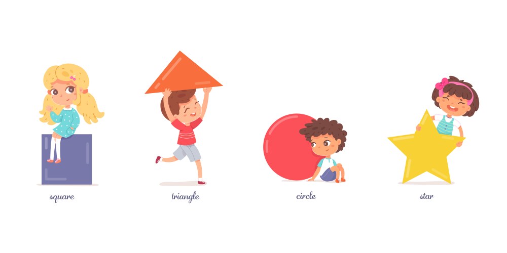 Kindergarten Shapes Vector Images (over 19,000)