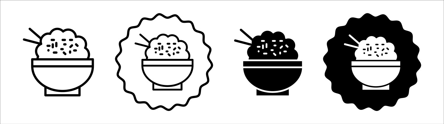 Fried Rice Icon Vector Images (over 2,700)