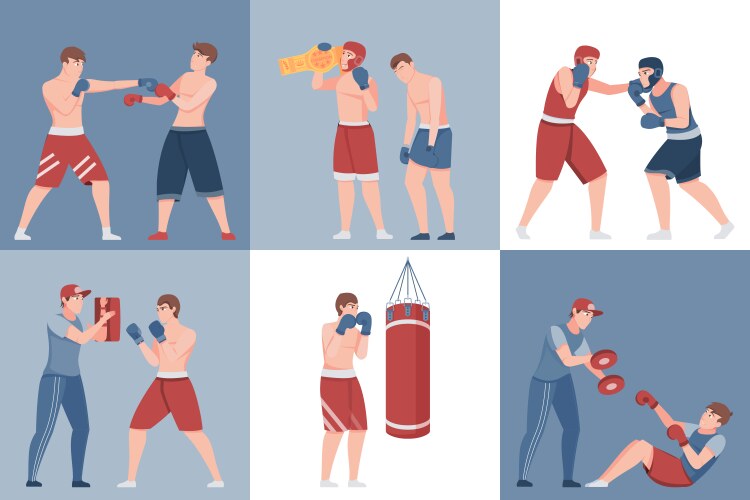 Boxing Stance Vector Images (over 510)