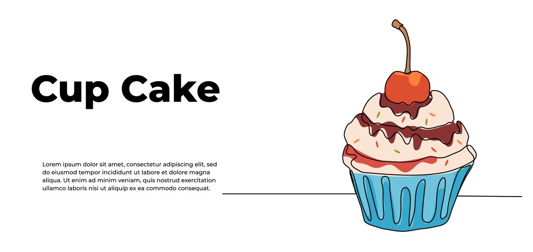Cupcake Sketch Vector Images (over 10,000)