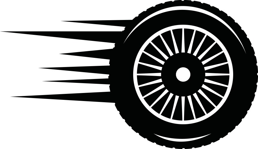 Fast tire logo Royalty Free Vector Image - VectorStock