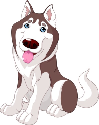 Husky Cartoon Vector Images (over 5,700)