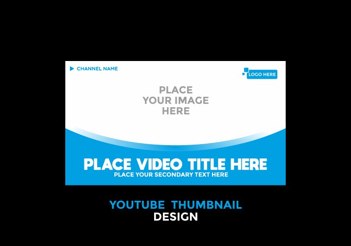 Youtube Thumbnail Vector Images (over 480)