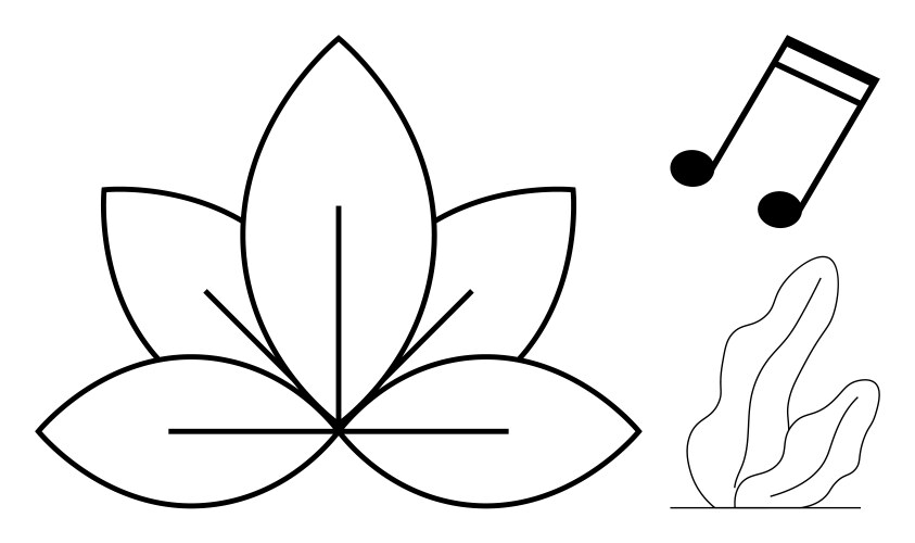 Music Note Flower Vector Images (over 2,000)