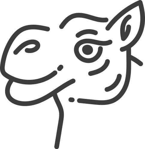 Camel Outline Vector Images (over 3,900)