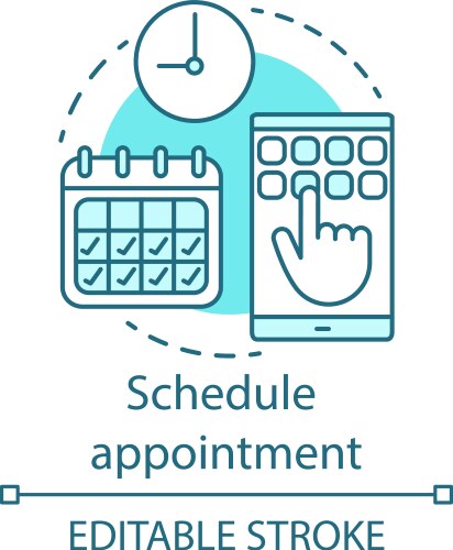 Build activities schedule loop concept icon Vector Image