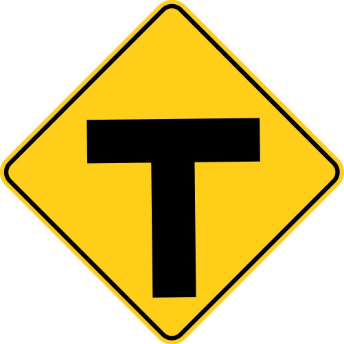 Intersection Road Sign Vector Images (over 7,400)