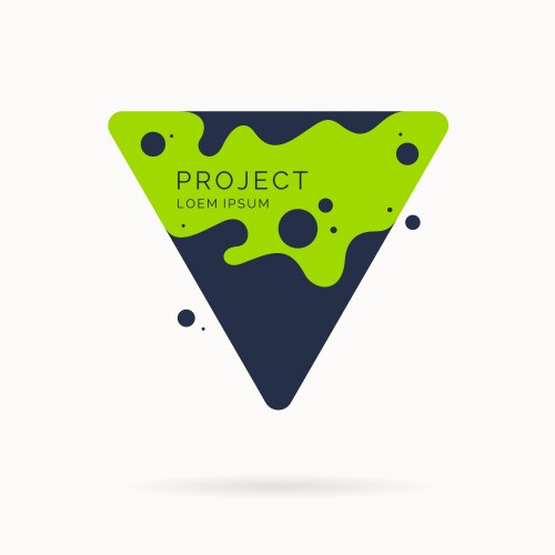 Abstract background with dynamic linear waves Vector Image