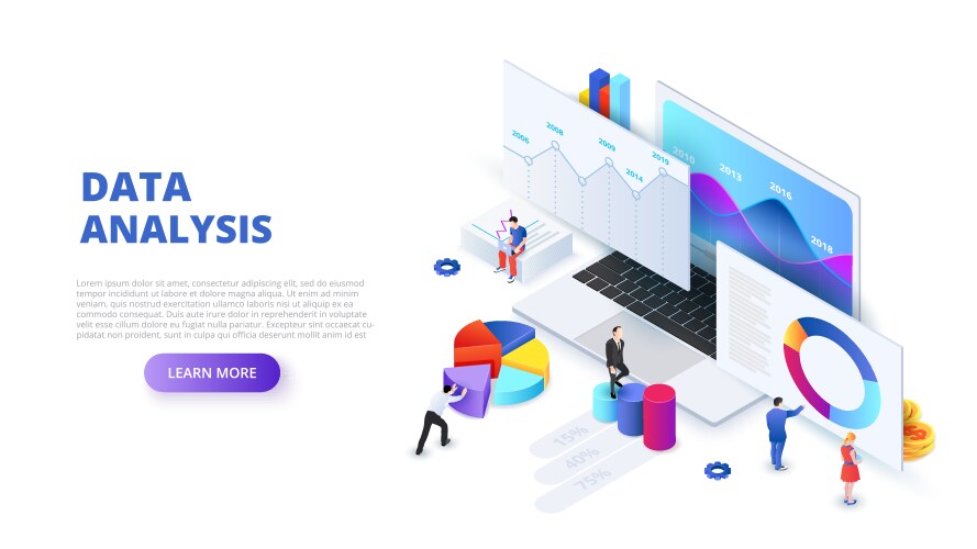 Data Analysis Vector Images (over 210,000)