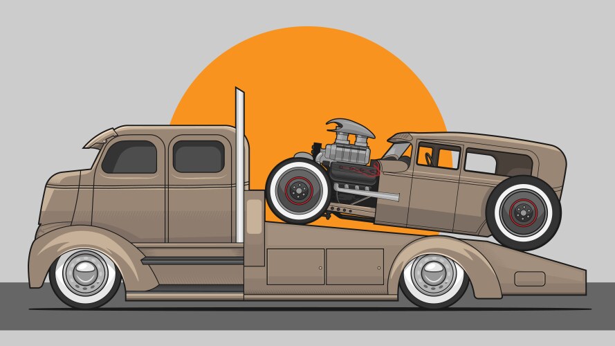 Cartoon Hot Rod Vector Images (over 1,400)