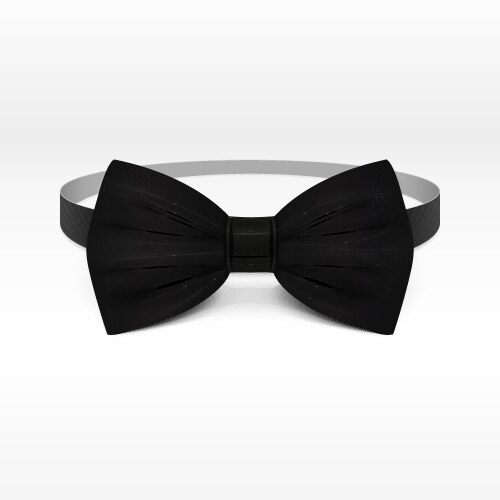 Plain Black Tie Clipart Solid Ties