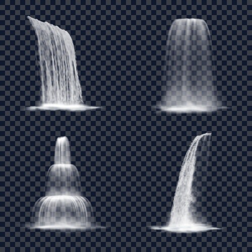 Waterfall Black White Vector Images (over 5,000)