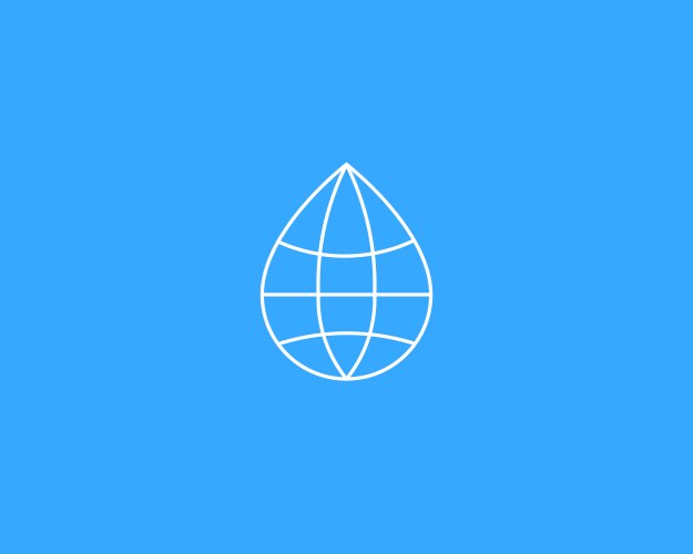 Water Drop Globe Logo Vector Images (over 1,600)