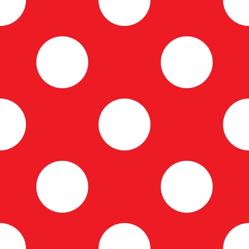 Red Polka Dots Background