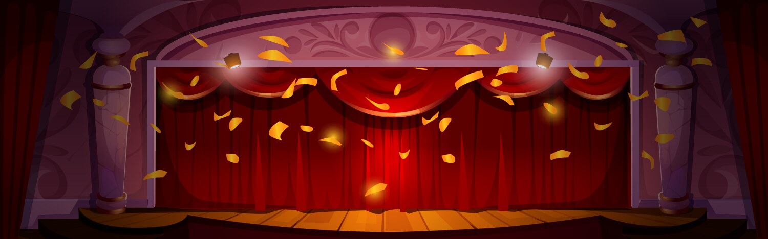 Theatre Cartoon Vector Images (over 4,700)