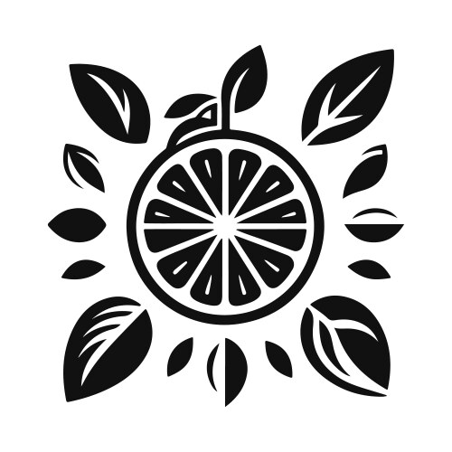 Orange Fruit Black and White Vector Images (over 55,000)