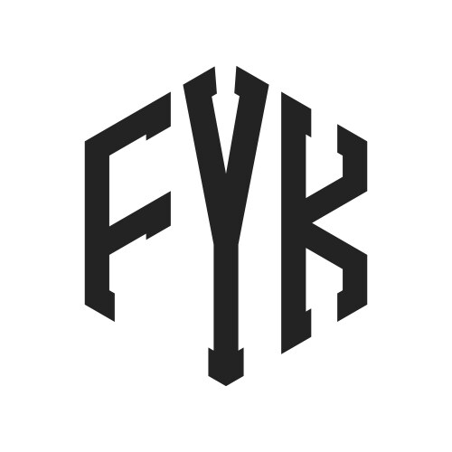 Rps logo design initial letter monogram Royalty Free Vector