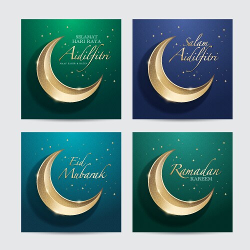 Hari Raya Aidilfitri Banner Vector Images (over 1,400)