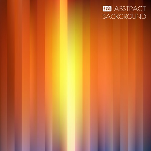 Abstract orange and yellow gradient stripes Vector Image