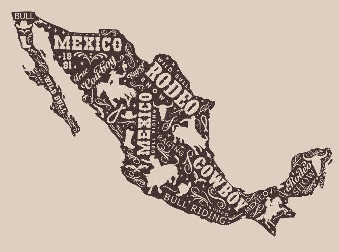Mexico Map Vector Images (over 8,600)