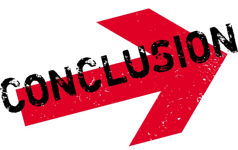 Conclusion Vector Images & Graphics for Commercial Use | VectorStock