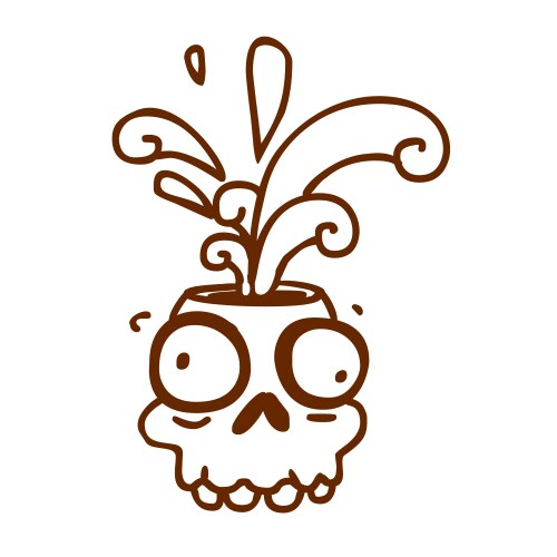 Cartoon drops splashes and splatters set Vector Image