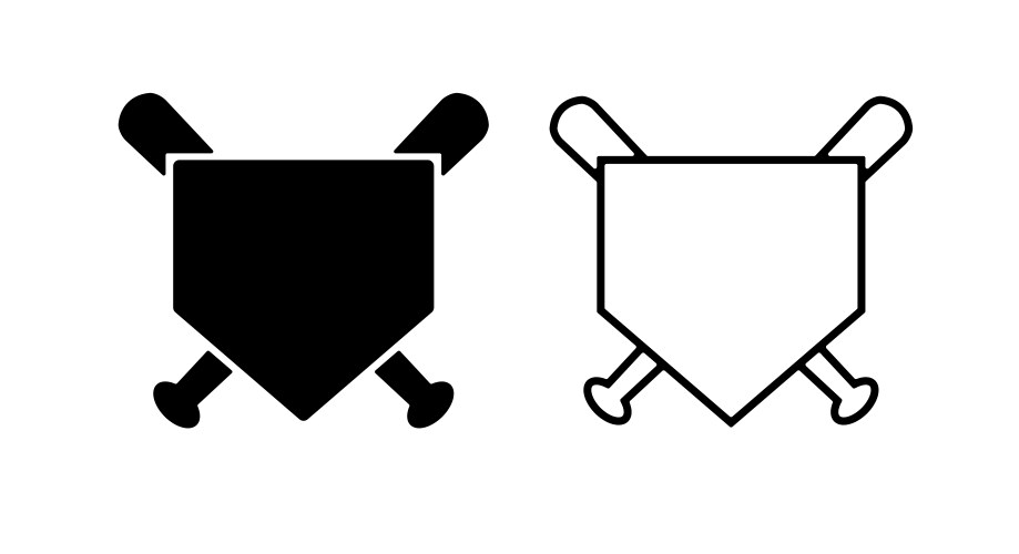 Baseball Home Plate Logo Vector Images (over 410)