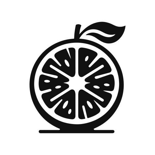 Orange Fruit Black and White Vector Images (over 55,000)