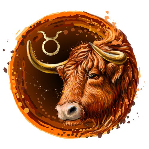 Libra golden zodiac sign horoscope symbol Vector Image